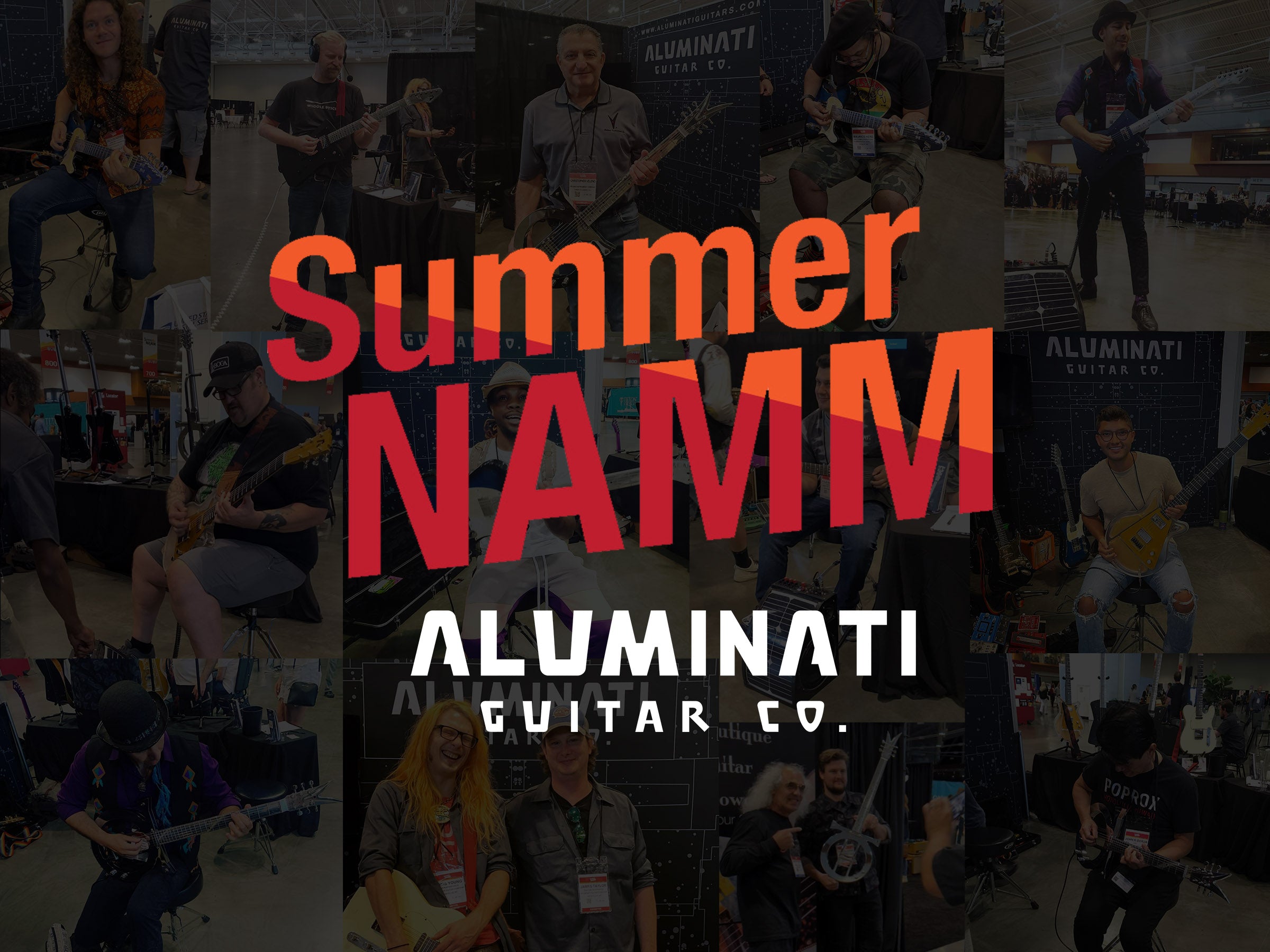 Thank You Summer NAMM 2021! – Aluminati Guitars